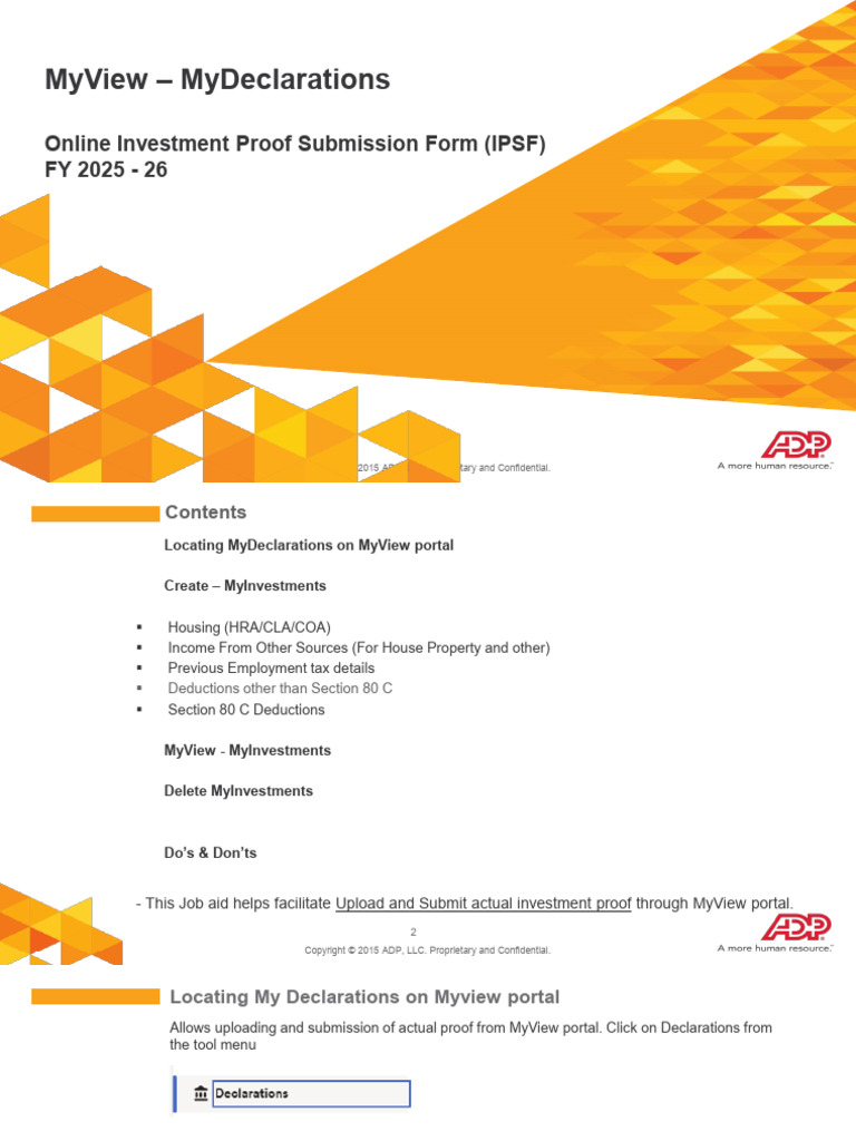 Step by Step Investment Proof Submission (OTR) | PDF | Life Insurance