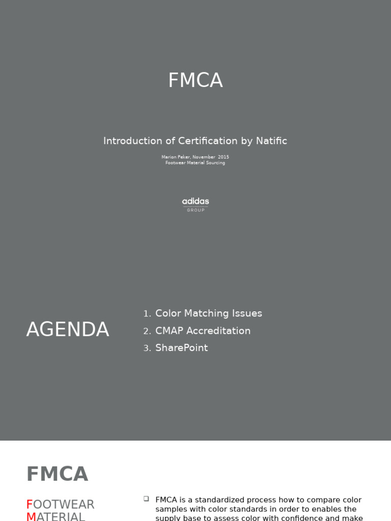 FMCA Color Management Certification Guide | PDF | Certification