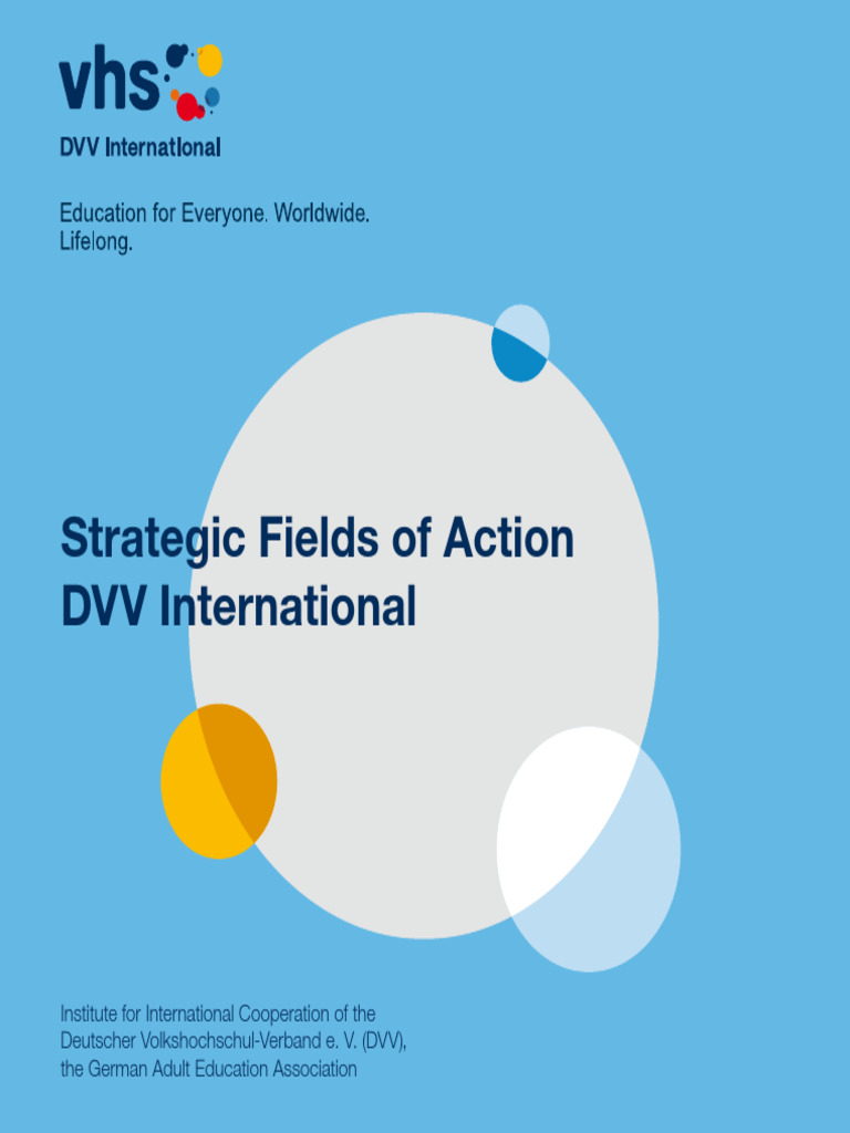 DVV_International_strategic_fields_of_action_2024 | PDF | Literacy ...