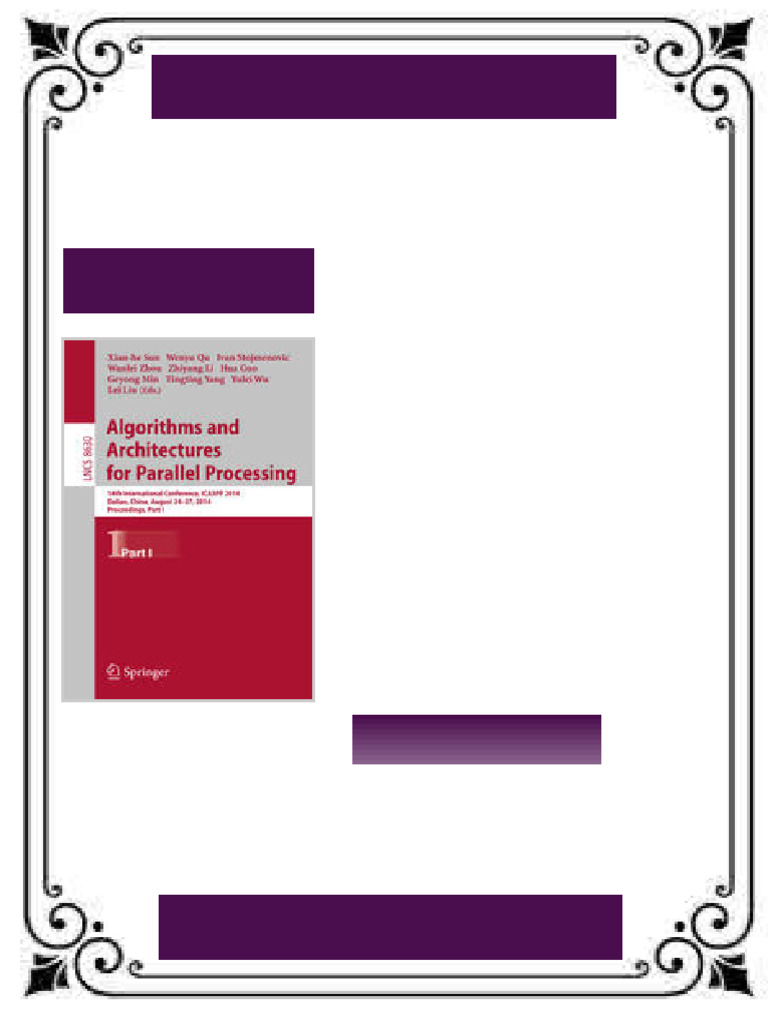 Algorithms and Architectures for Parallel Processing 14th International ...