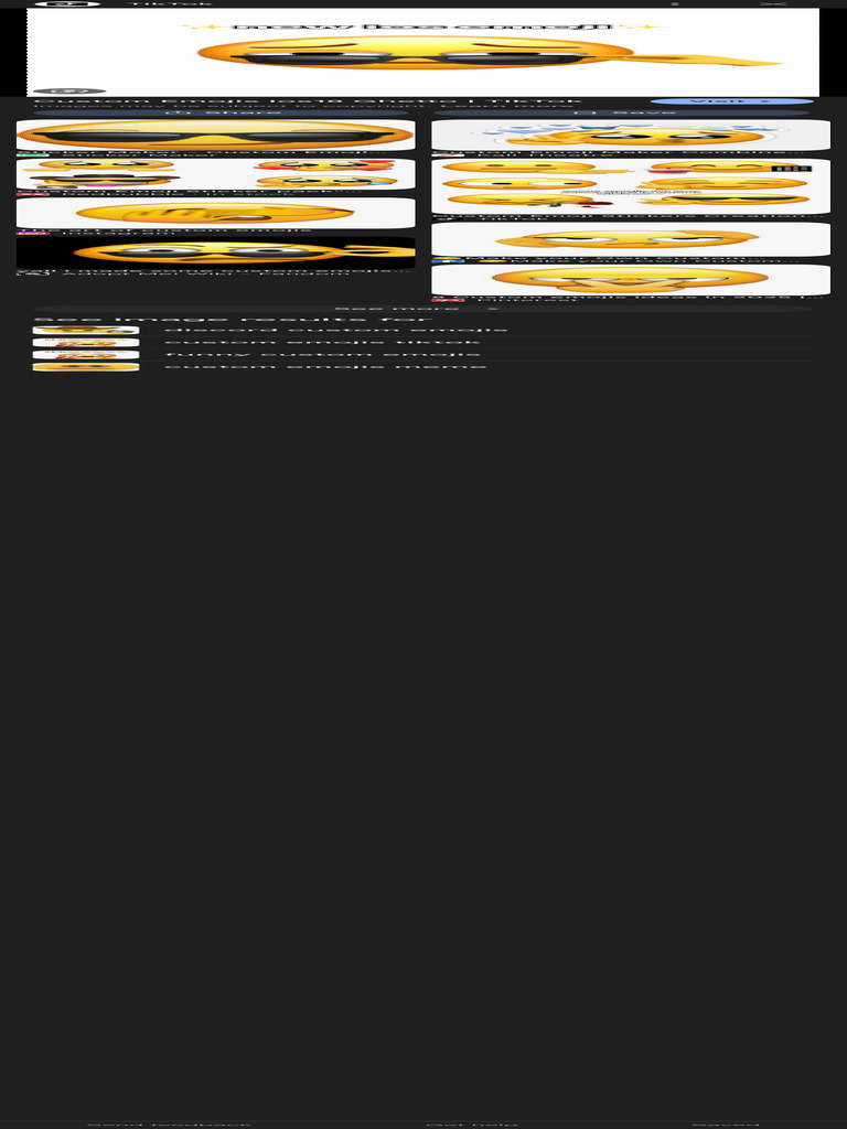 Create Custom Emojis Guide | PDF | Ios | Apple Inc.