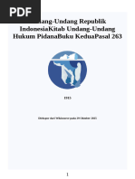Pemalsuan Dokumen Menurut Pasal 263 KUHP | PDF