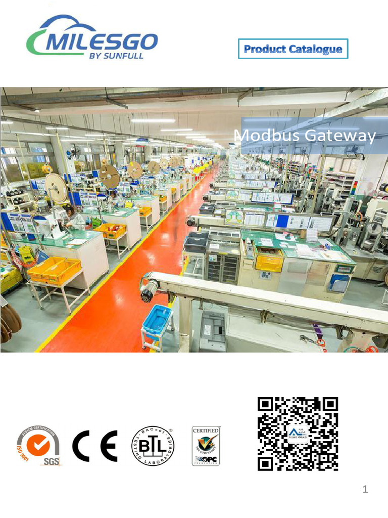 Modbus Gateway | PDF | Gateway (Telecommunications) | Port (Computer ...