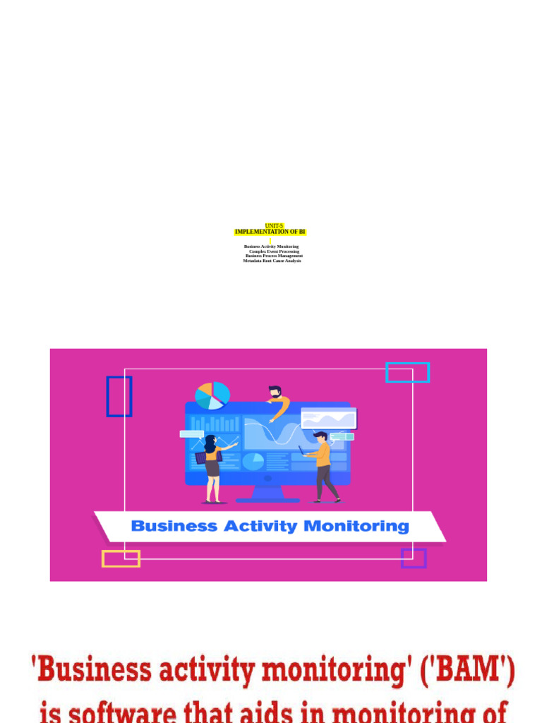 UNIT-5_BI (1) | PDF | Performance Indicator | Business Process Management