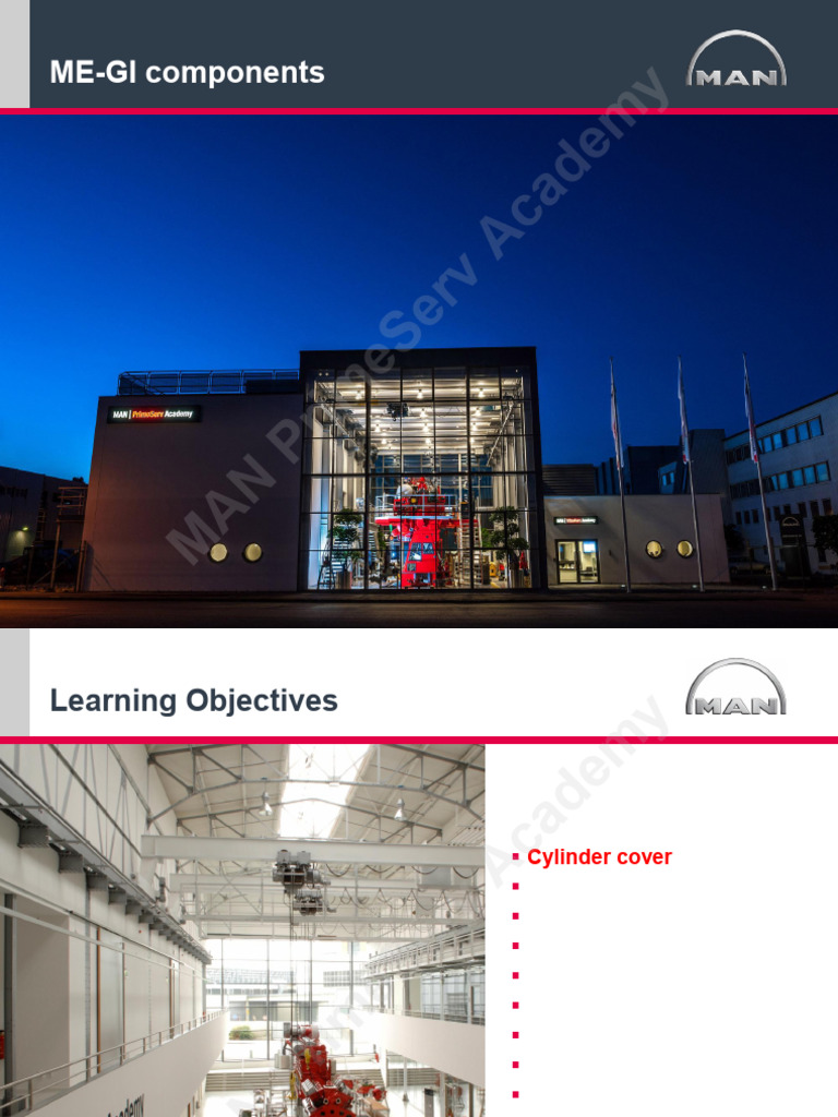 ME-GI Components Training Overview | PDF | Diesel Engine | Valve