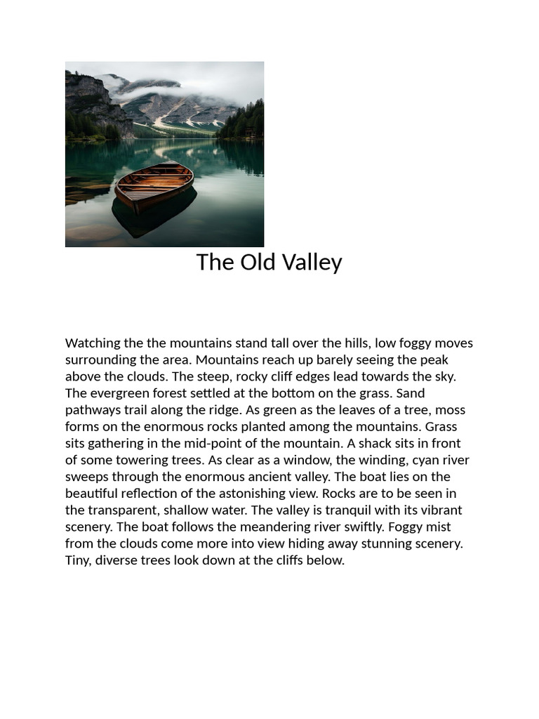 The Old Valley | PDF