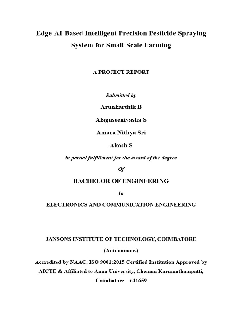 Abstract | PDF | Agriculture | Accuracy And Precision