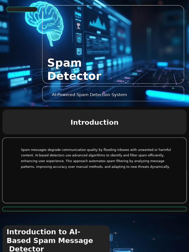 Spam Detector | PDF | Spamming | Email Spam