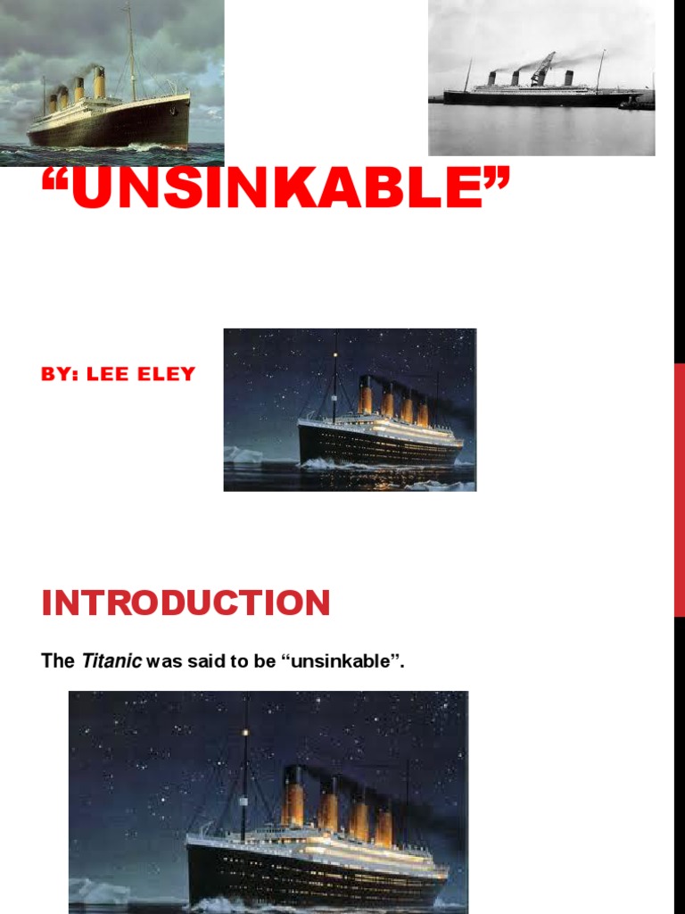 Titanic Powerpoint | PDF | Rms Titanic | Water Transport