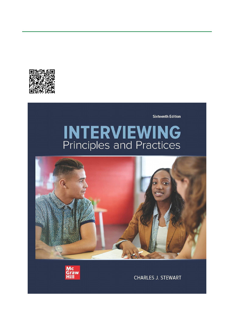 Interviewing Principles & Practices Guide | PDF | Interview | Job Interview