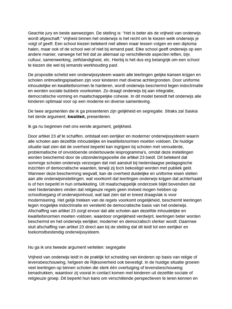 Argumenten | PDF