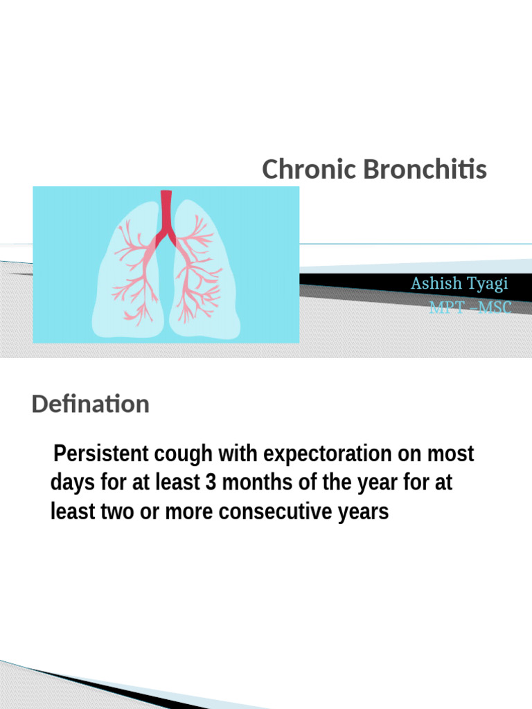 Chronic Bronchitis | PDF | Blood Pressure | Bronchitis