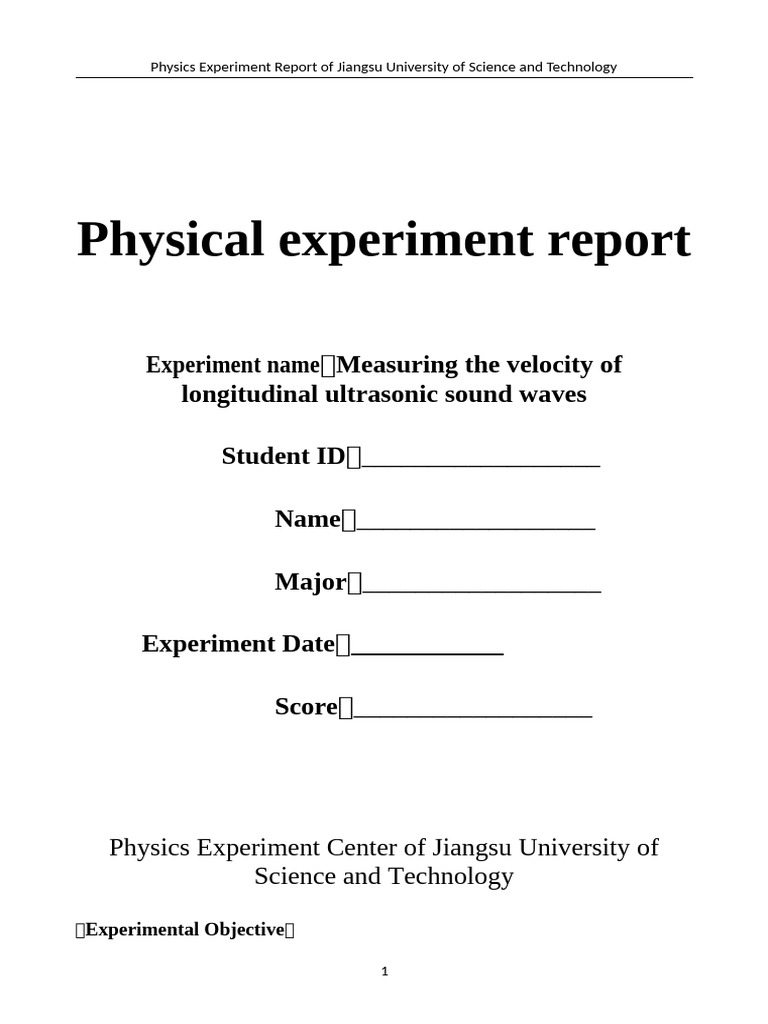 Ultrasonic Sound Longitudinal Wave(1) | PDF | Piezoelectricity | Sound