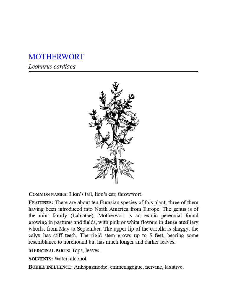 A Handbook of Native American Herbs-20 | PDF