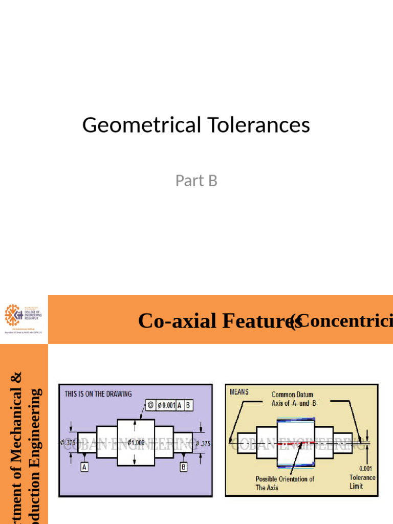 Geometrical Tolerances Part B | PDF | Differential Geometry ...