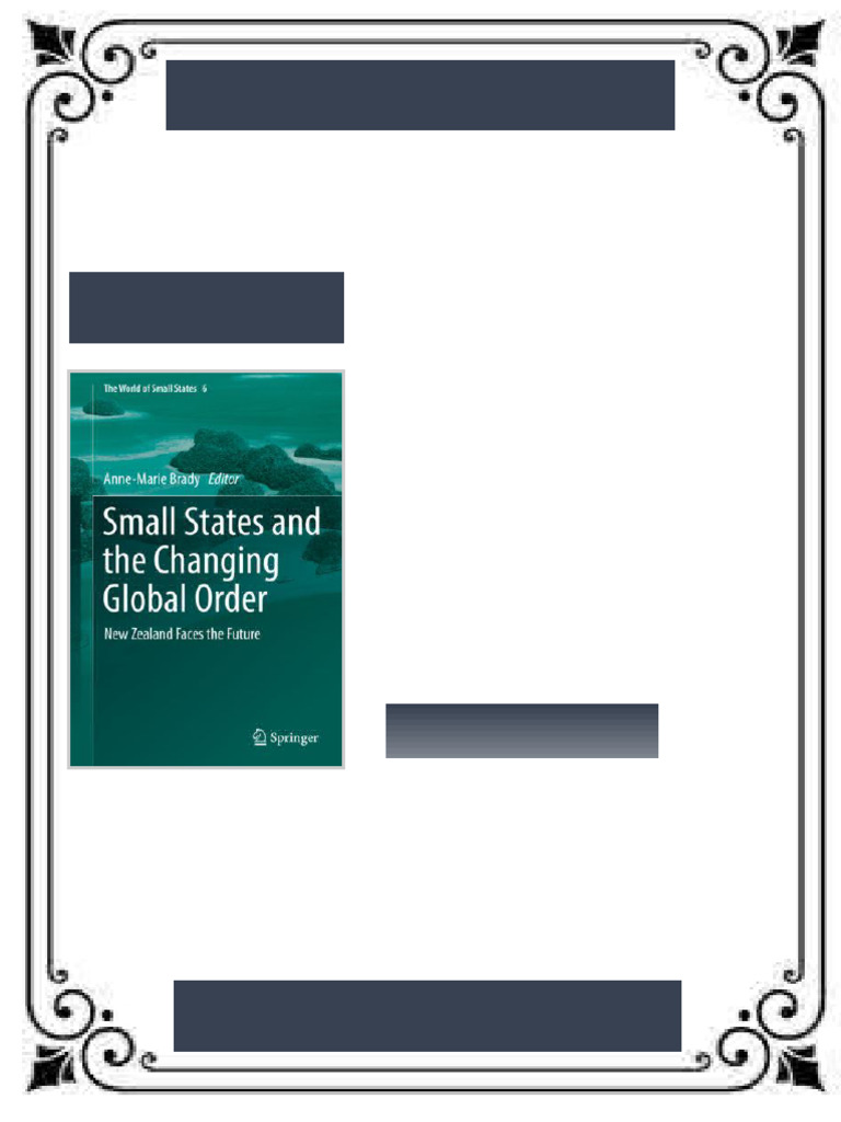 The World of Small States Volume 6 Small States and the Changing Global ...