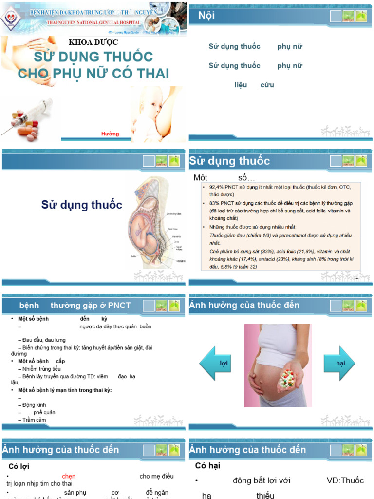 SD Thuốc PNCT và CCB | PDF