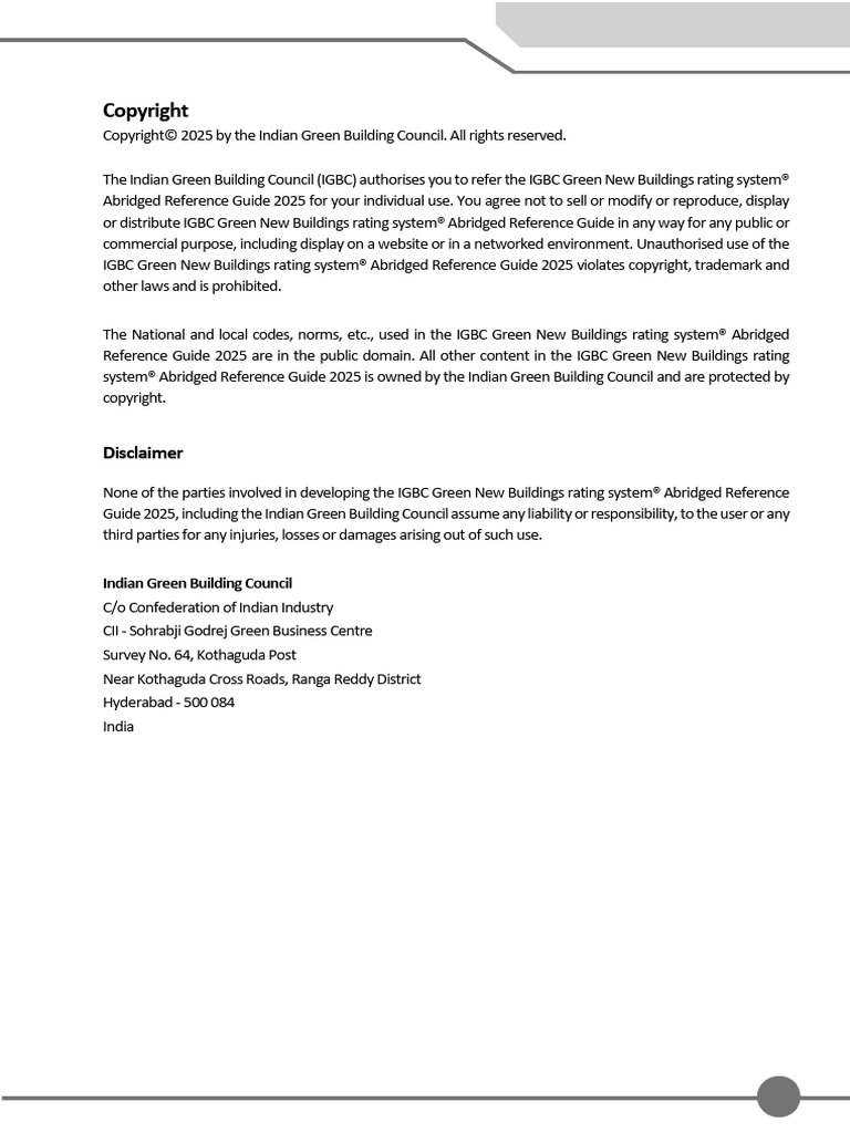 IGBC Green New Buildings Rating System - Version 4 (Draft) | PDF ...