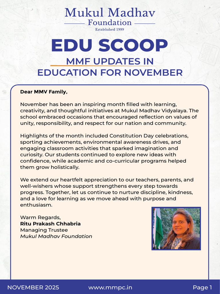 EDU School Scoop November | PDF | Teachers