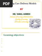 Nursing Care Delivery Models Explained | PDF