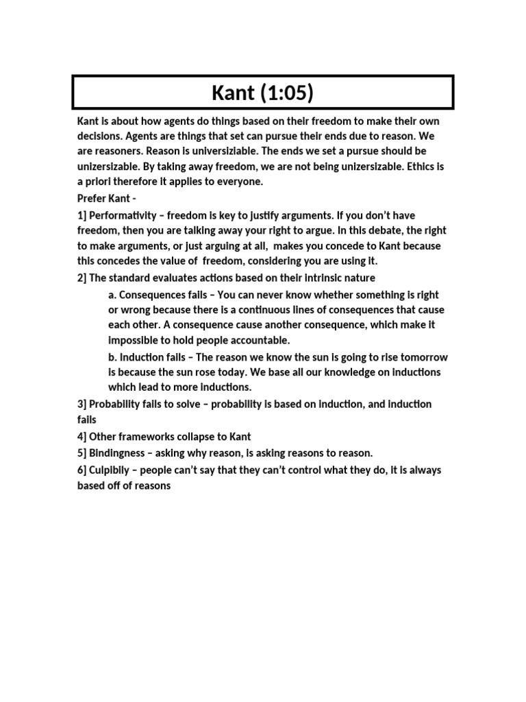 kant fwk | PDF | Reason | Inductive Reasoning