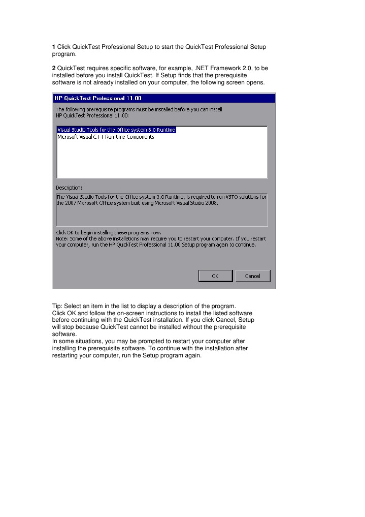 QuickTest Pro Installation Guide | PDF | Installation (Computer ...