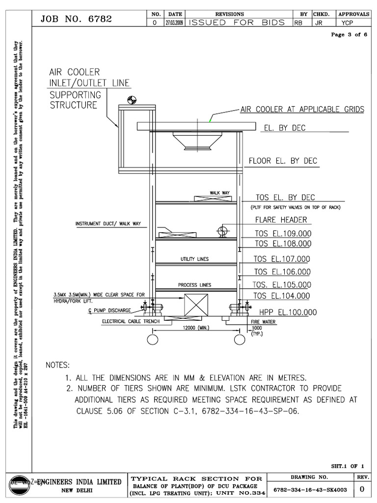 Typical Rack Section | PDF
