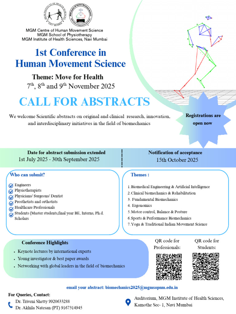 Conference in Human Movement Science - Conference details | PDF ...