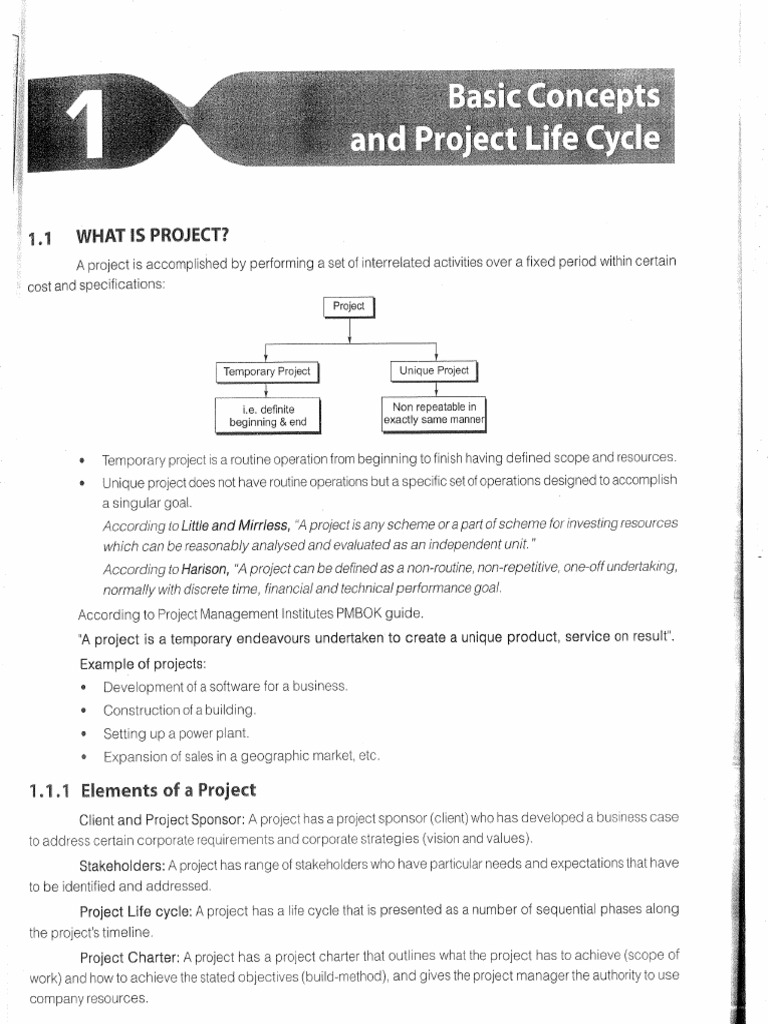 Module 1 - Basics of Project Management | PDF