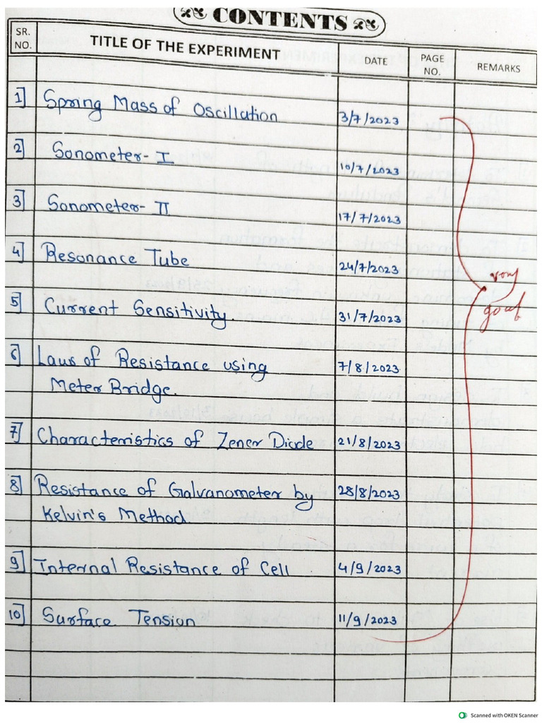 PHYSICS Practical | PDF