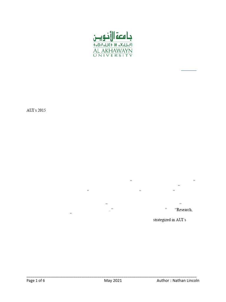 2015-2020 Strategic Plan - 5 Year Summary Report | PDF | Strategic ...
