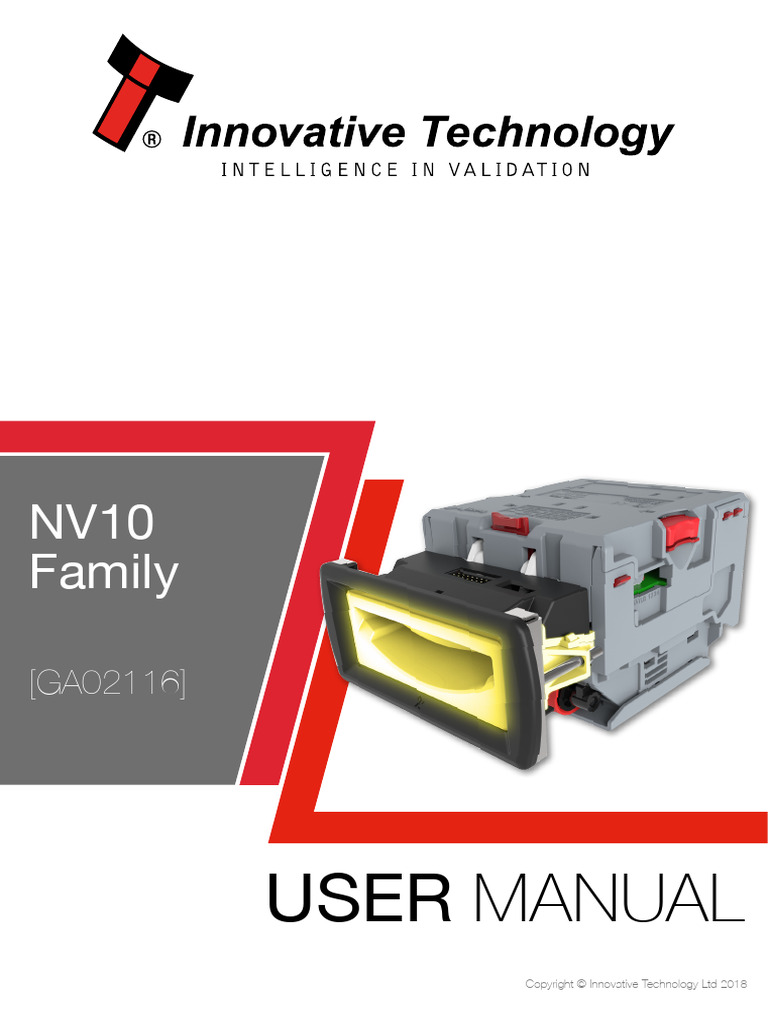 NV10 Family User Manual Guide | PDF