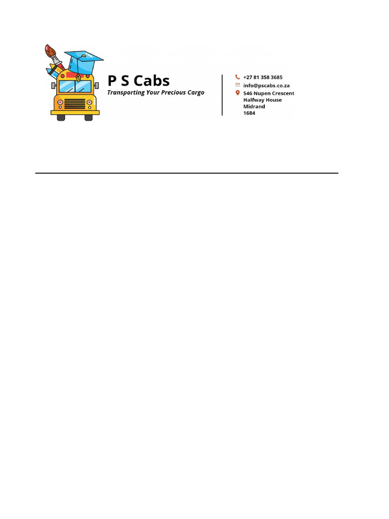 P S Cabs Driver Contract Template_015945 | PDF | Insurance | Employment