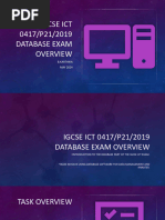 IGCSE ICT Chapter 18: Database Basics | PDF | Databases | Table (Database)