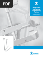 Zimmer Natural Nail System Tibial Nail Surgical Technique | PDF | Screw ...