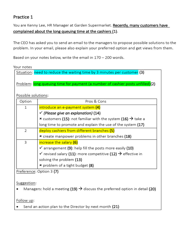 Practice Paper 1 (Suggested Answer) - 2 | PDF