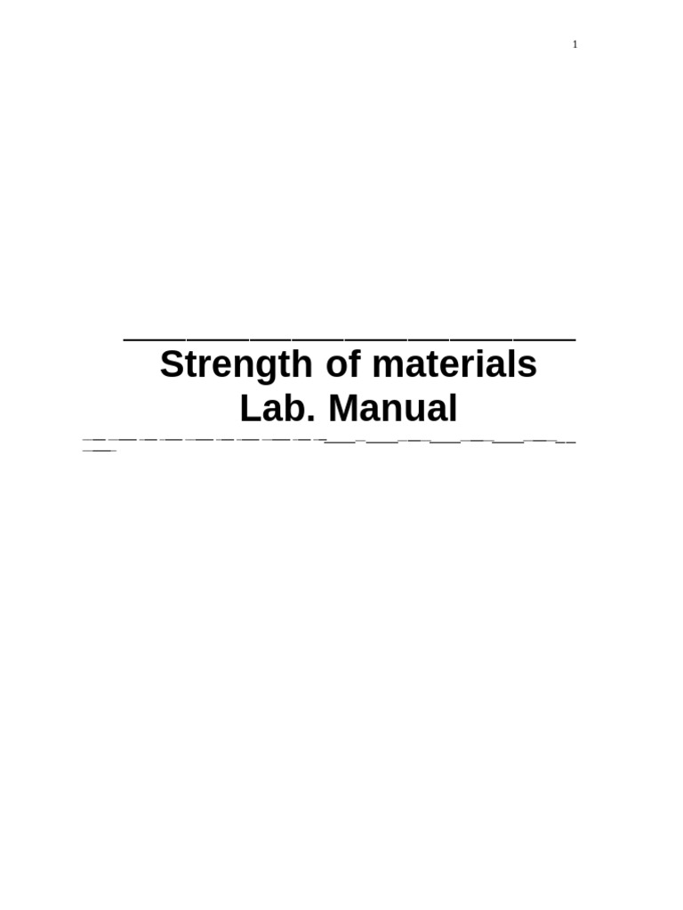 Lab Record [SM & FM] (AU-408) | PDF | Deformation (Engineering) | Bending