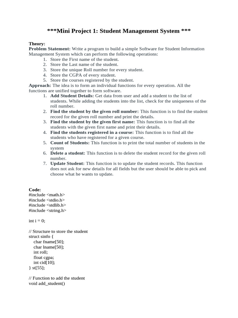 DS_Mini Project 1 | PDF | Computer Programming | Software Engineering