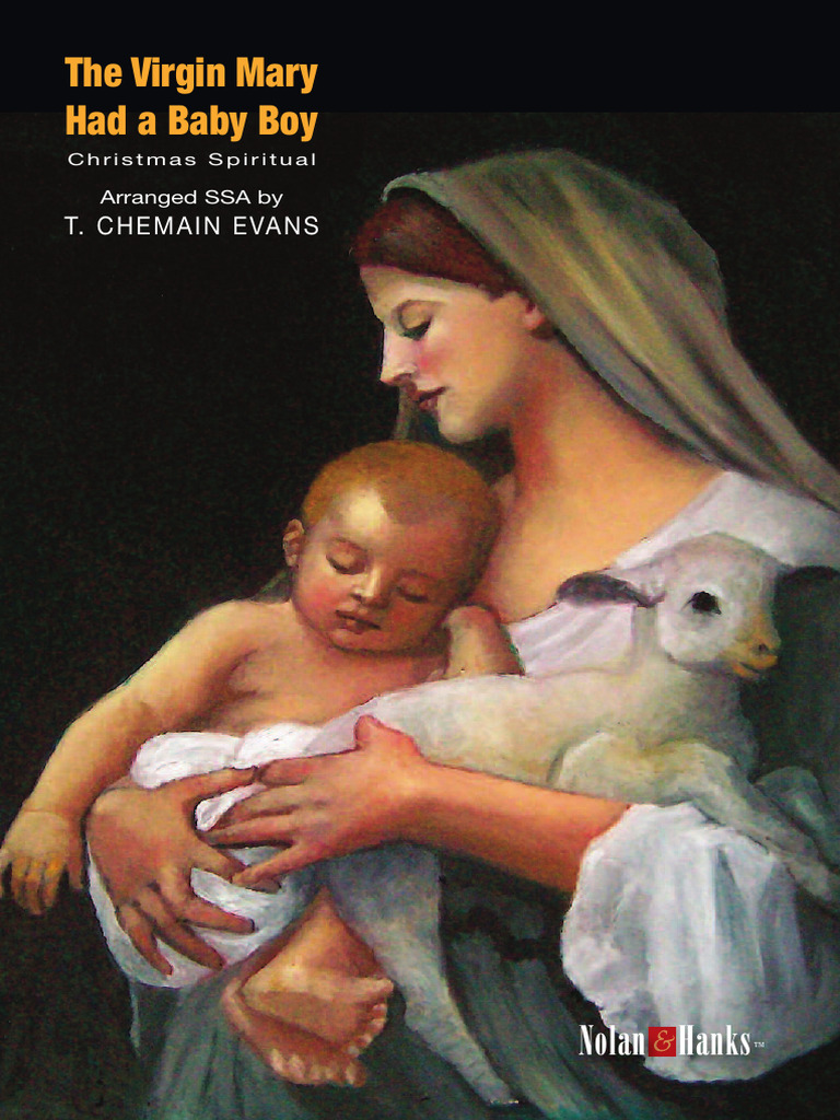 Virgin Mary Had a Baby Boy SSA Arrangement | PDF | Vocal Music ...