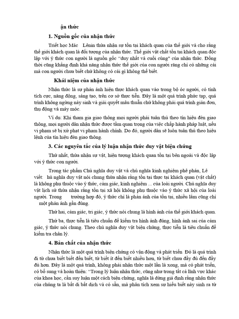 CThuc Triết | PDF