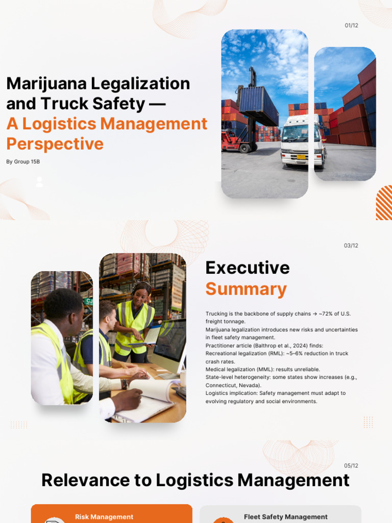 Marijuana Legalization and Truck Safety — a Logistics Management ...