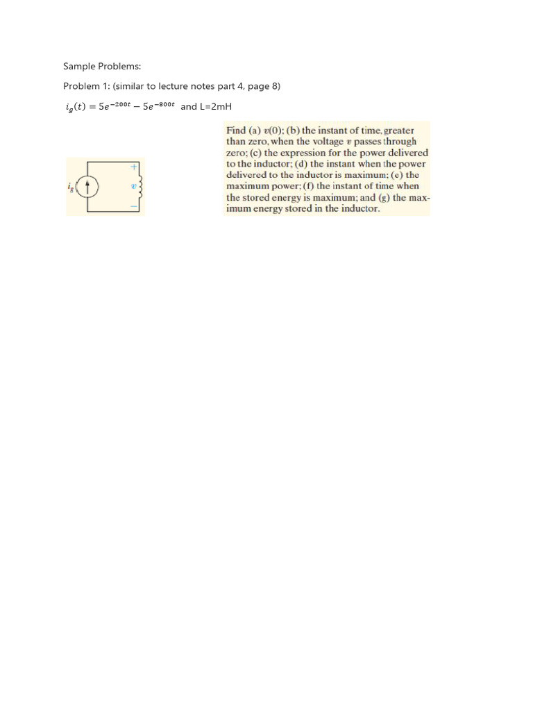 Ceng 215 Sample Probs | PDF