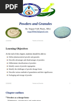 Understanding Powders and Granules in Pharmaceutics | PDF | Tablet ...