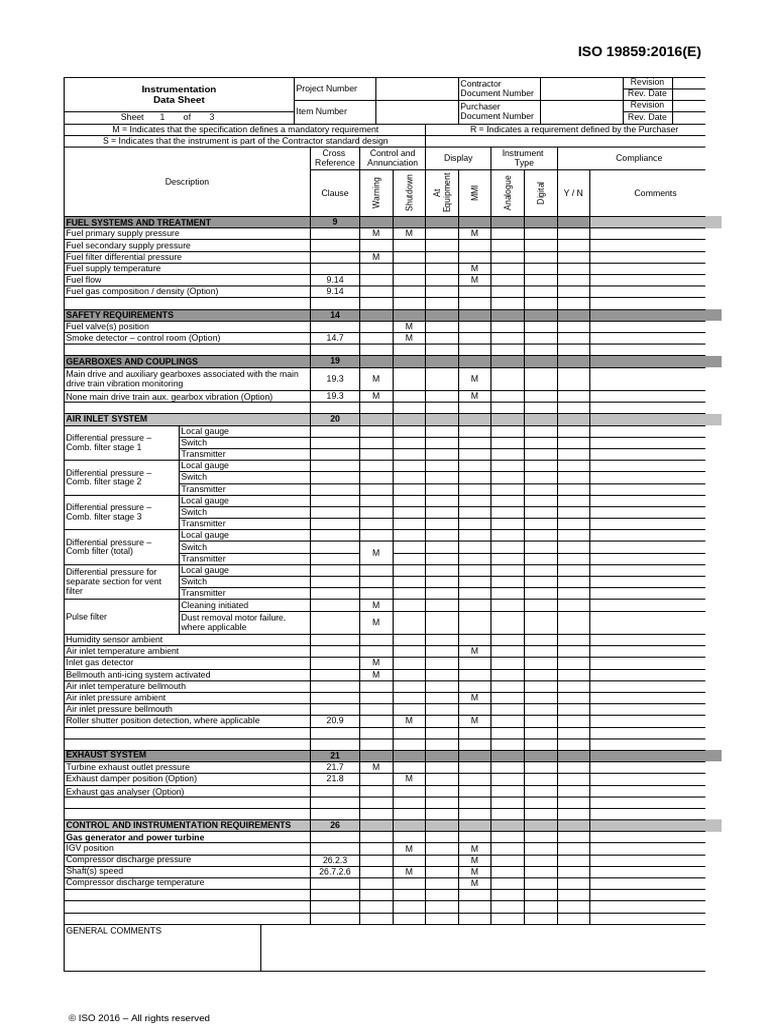 ISO 19859:2016 Fuel System Standards | PDF | Pressure Measurement | Pump