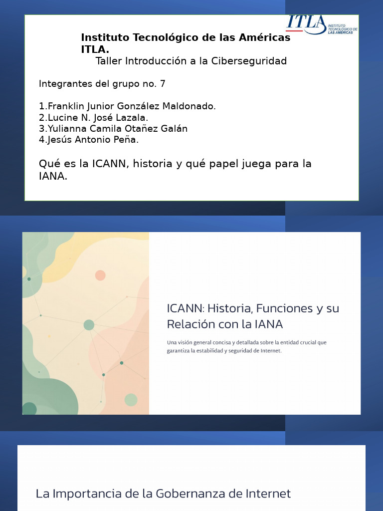 ICANN Historia Funciones y Su Relacion Con La IANA | PDF