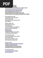 Golden Lyrics Sheet with Pronunciation | PDF | Song Structure | Popular ...