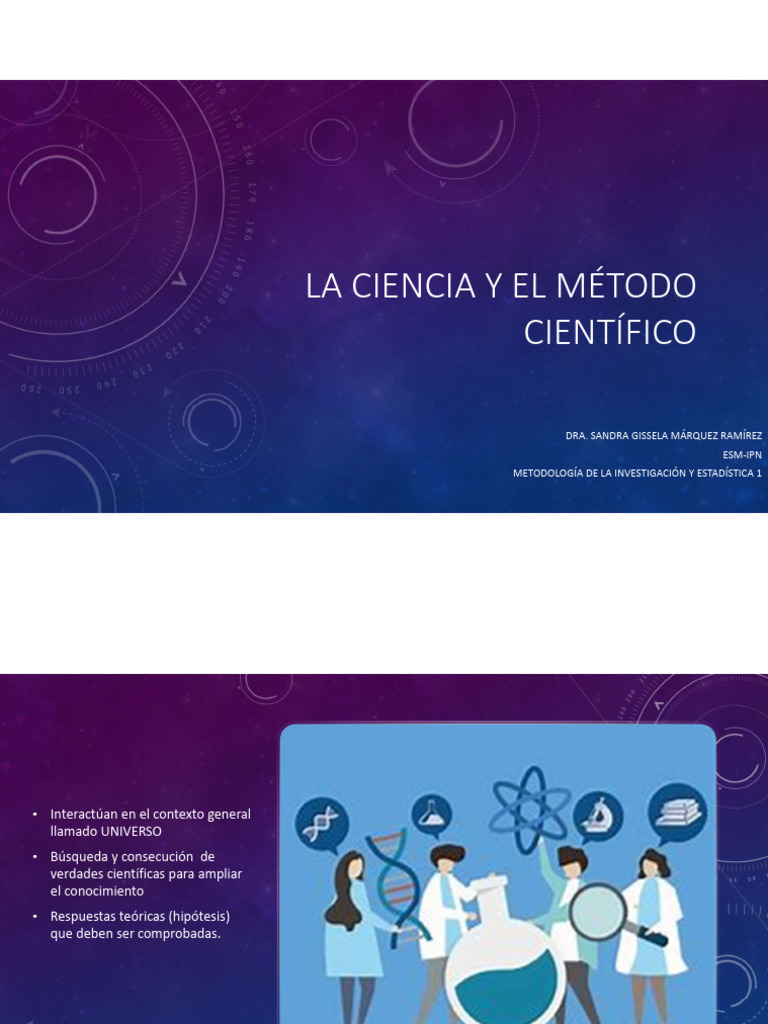 Clase de Ciencia y Método Científico | PDF | Método científico ...