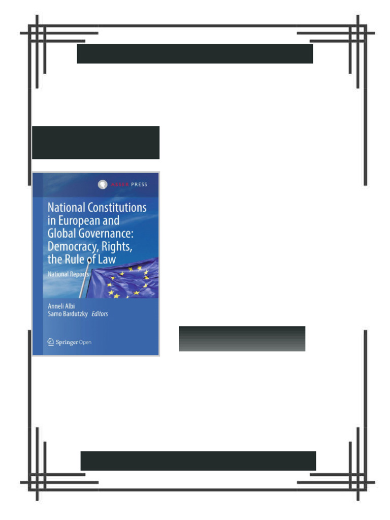 National Constitutions in European and Global Governance Democracy ...