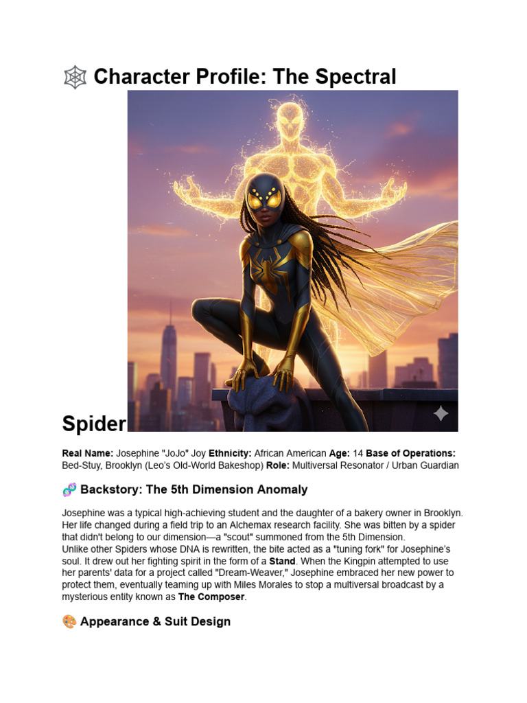The Spectral Spider | PDF
