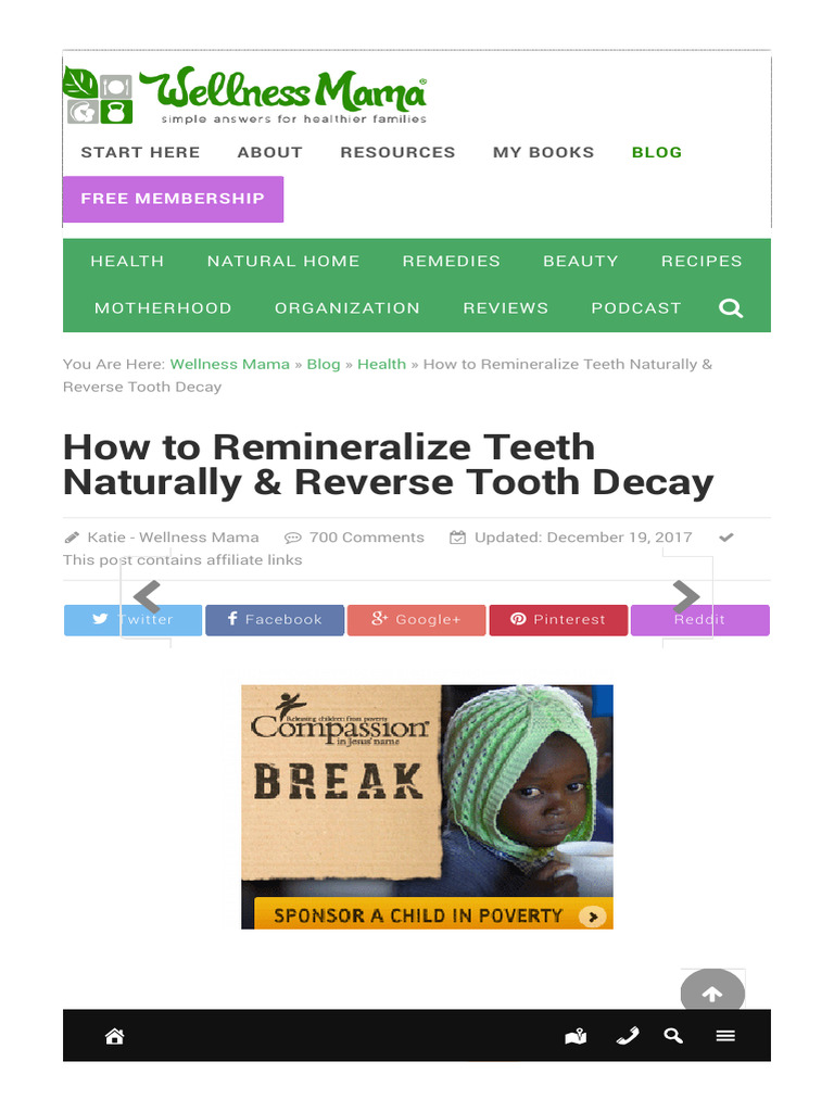 Remineralize Teeth Naturally Guide | PDF | Foods